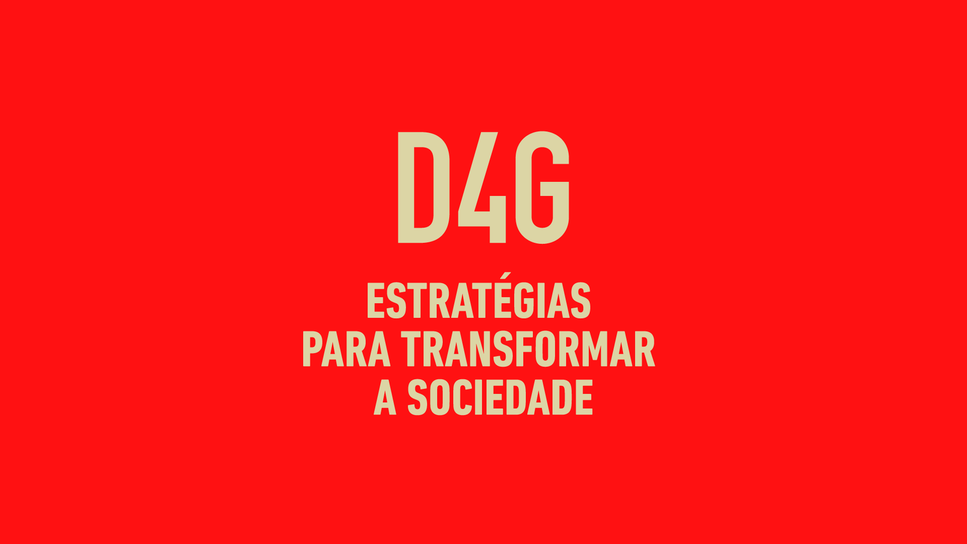 Projetos - D4G